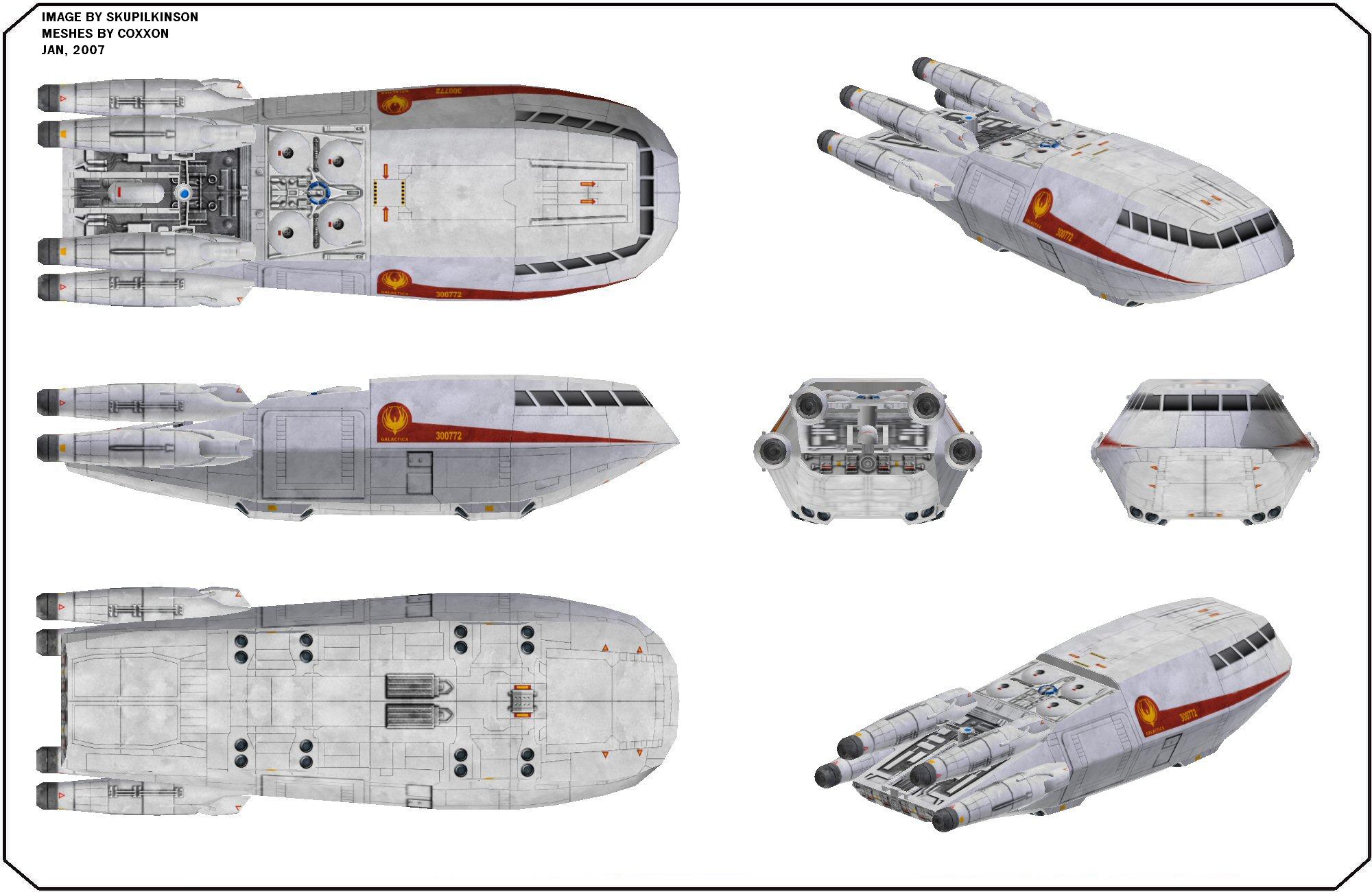 New Ship: Colonial Shuttle | The Black Campbell